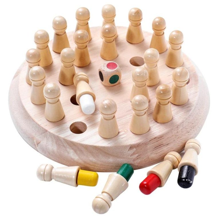 Wooden Match Stick Memory Chess Game – Fabehe